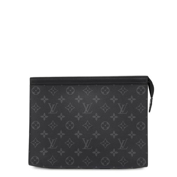 Louis Vuitton | Bags | Louis Vuitton Clutch Bag Monogram Eclipse ...